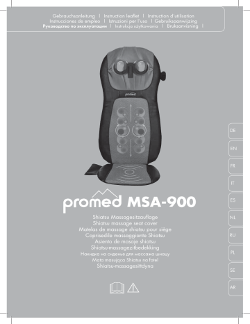 ProMed MSA-900 Instruction Leaflet | Manualzz