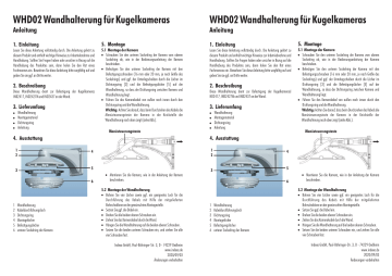 Indexa WHD02 Bedienungsanleitung | Manualzz