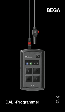Bega 71 153 DALI programmer Instructions for use | Manualzz
