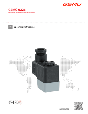 Gemu 0326 Electrically operated pilot solenoid valve Operating ...