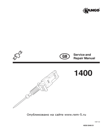 Kango 1400 Series, 1400BV, 1400KV Service And Repair Manual | Manualzz