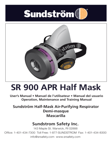 Sundstrom SR 900 User Manual | Manualzz