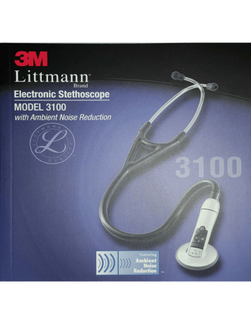 3M Littmann 3100 Bedienungsanleitung | Manualzz