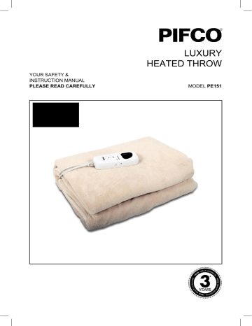 Pifco PE151 Instruction Manual | Manualzz