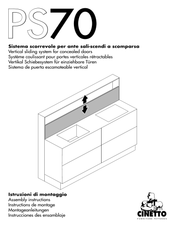 cinetto PS70 Montageanleitungen | Manualzz