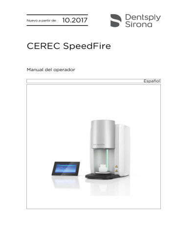 Dentsply Sirona CEREC SpeedFire Manual de usuario | Manualzz