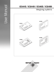 Mettler Toledo ICS449 Manual - Weighing Terminal for Wet Environments ...