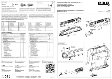 PIKO BR 119 TT Instructions For Use | Manualzz