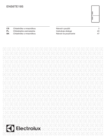 Electrolux ENS6TE19S Instrukcja obsługi | Manualzz
