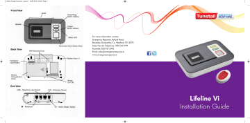 Tunstall Lifeline Vi Installation Manual | Manualzz