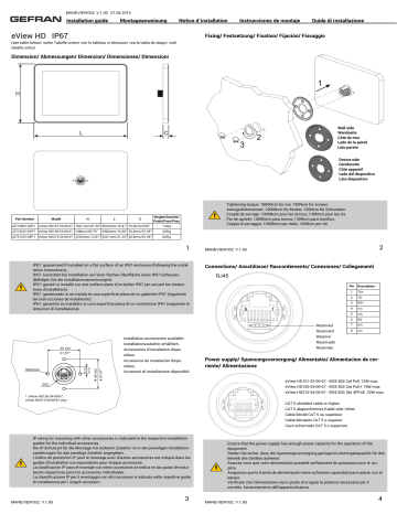 Gefran eView HD Hmi Terminal Installation Guide | Manualzz