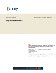 Poly Studio X30 - Setup Sheet, Reference guide, Reference manual