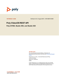 Poly G7500 - Setup Sheet, User guide, User Guide