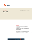 Poly TC8 User Guide | Manualzz