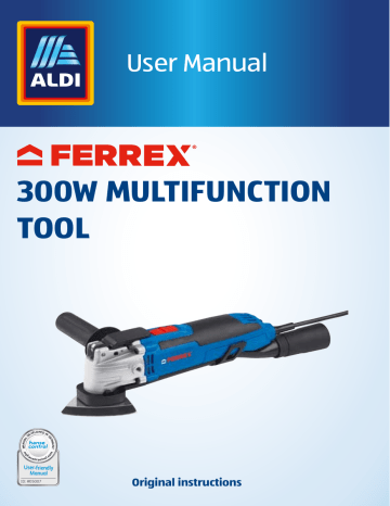 FERREX FM300 Original Instructions Manual | Manualzz
