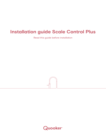 Quooker Scale Control Plus Installation Manual | Manualzz
