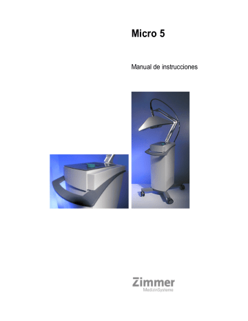 Zimmer MICRO 5 Manual de usuario | Manualzz