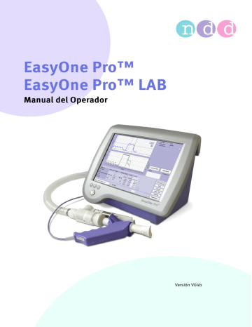 NDD easyone pro Manual de usuario | Manualzz