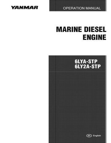 Yanmar 6LY2A-STP Operation Manual | Manualzz