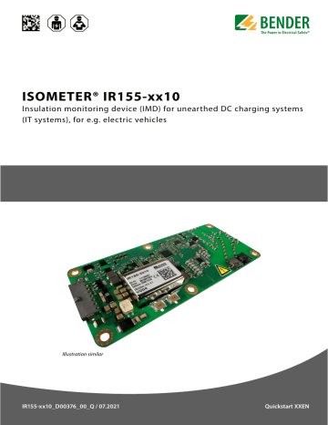 Bender IR155-xx10 Quick Start Guide | Manualzz