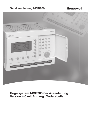 Honeywell MCR200 Serviceanleitung | Manualzz