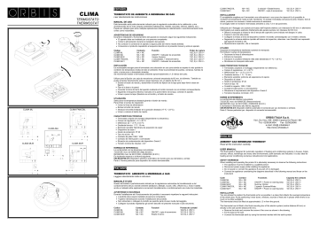 Orbis CLIMA MLI Bedienungsanleitung | Manualzz