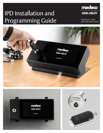 Assa Abloy medeco XT IPD Installation And Programming Manual | Manualzz