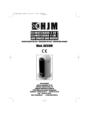 HJM AC50M Instrucciones De Uso | Manualzz