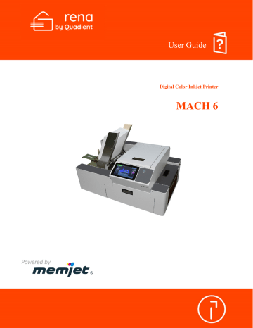 Memjet Quadient Rena MACH 6 User Manual | Manualzz