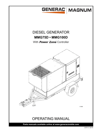 Generac Power Systems MAGNUM MMG100D Operating Manual | Manualzz
