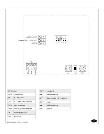 Helios AIR1/KWL-CO2 0-10V Wiring Diagram | Manualzz