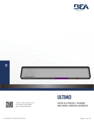 BEA Ultimo Guía del usuario | Manualzz
