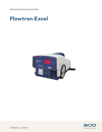 Arjo Flowtron Excel Bedienungsanleitung | Manualzz
