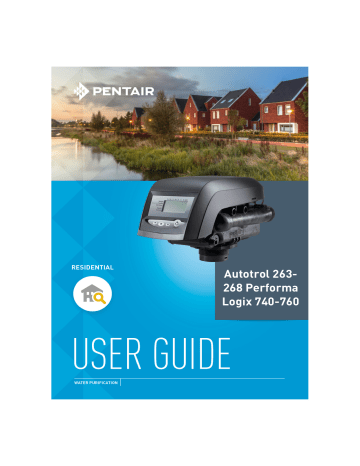 Pentair AUTOTROL LOGIX 740, AUTOTROL Performa 263 User Manual | Manualzz