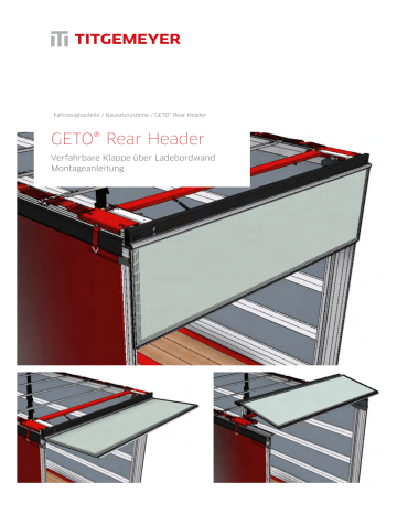 Titgemeyer GETO Rear Header Montageanleitung | Manualzz