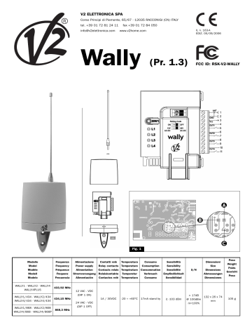 V2 Wally Series Quick Start Manual | Manualzz