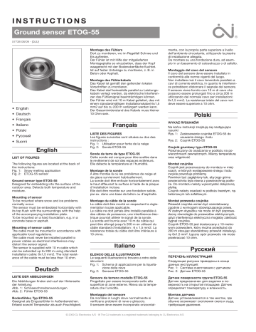 OJ ETOG-55 Instructions | Manualzz