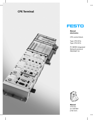 Festo CPX-SF34 Manual | Manualzz