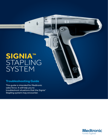 Medtronic Signia Troubleshooting Manual | Manualzz