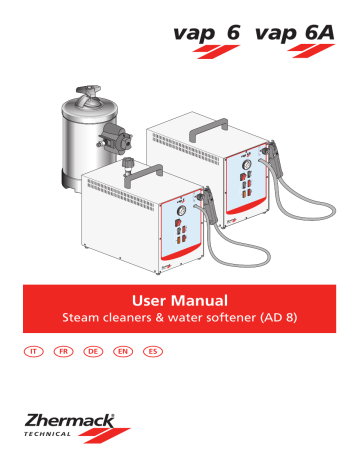 Zhermack Vap 6, Vap 6A User Manual | Manualzz