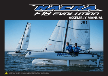 Nacra F18 Evolution Assembly Manual | Manualzz