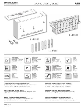 ABB STRIEBEL & JOHN ZK262 Handbuch | Manualzz