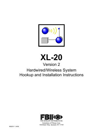 FBII XL-20 Hookup And Installation Instructions | Manualzz