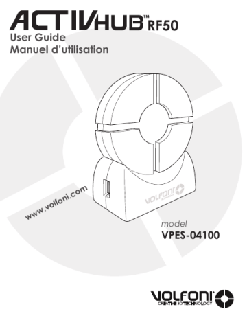 Volfoni ActivHub RF50, VPES-04100 User Manual | Manualzz