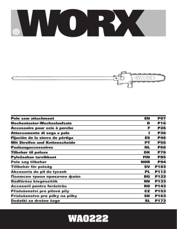 Worx WA0222 Original Instructions Manual | Manualzz