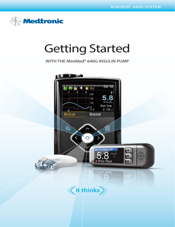 Medtronic MiniMed 640G Getting Started | Manualzz