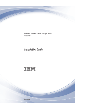 IBM Flex System V7000 Installation Manual | Manualzz