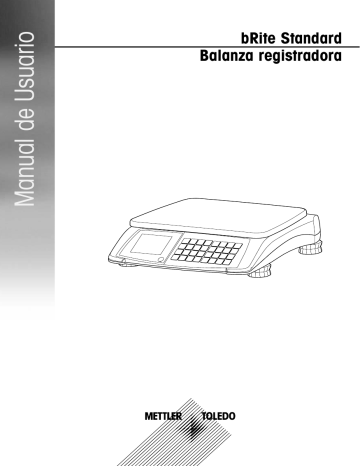 Mettler Toledo bRite Standard Manual de usuario | Manualzz