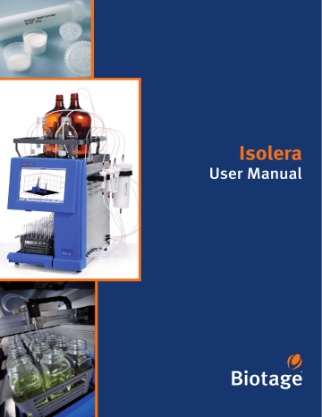 Biotage Isolera Four User Manual | Manualzz