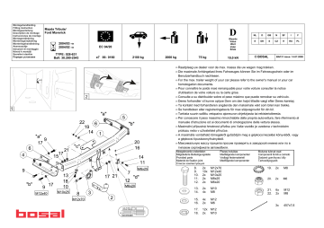 bosal 028-631 Instrucciones De Montaje | Manualzz